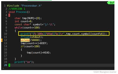 Linux实现进度条小程序包含基础版本和模拟下载过程版本usleep用在进度条 Csdn博客 Linux实现进度条小程序包含基础版本和模拟下载过程版本usleep用在进度条 Csdn博客