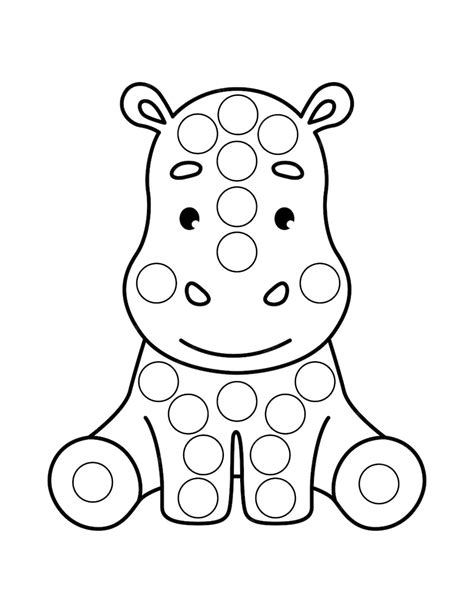 Делайте точечные действия, раскраски с точечными маркерами, раскраски с ...