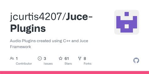 Github Jcurtis4207juce Plugins Audio Plugins Created Using C And Juce Framework