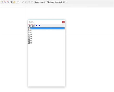 Firebird How To Dock Setup Query Manager Stack Overflow