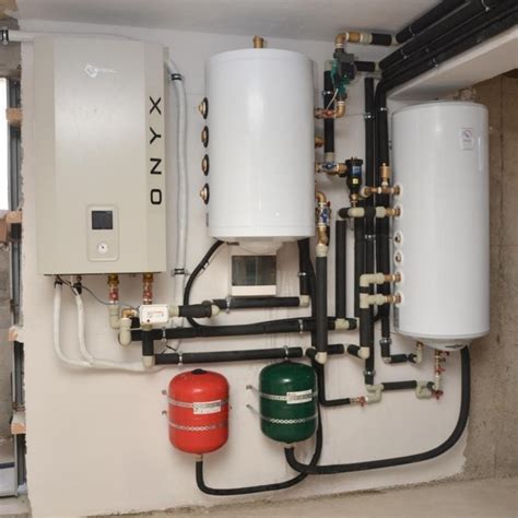 Монтаж на термопомпа въздух вода Crystal Onyx Generix Gas