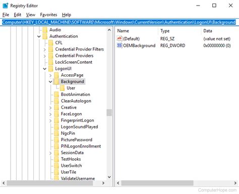 Windows 10 Change Default Login Screen Background Registry Infoupdate Org