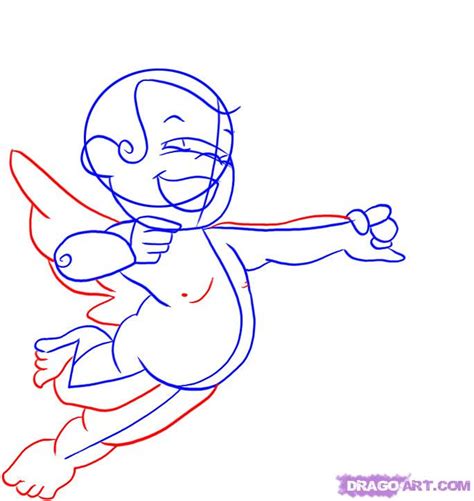 Simple Cupid Drawing At PaintingValley Com Explore Collection Of Simple Cupid Drawing