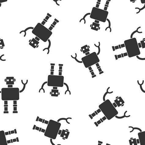 Cute Robot Chatbot Icon In Flat Style Bot Operator Vector Illustration On White Isolated