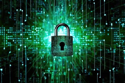 Premium Ai Image Code Safety Digital Cyber Protect Secure Computer Crime Hacker Lock Safe Concept