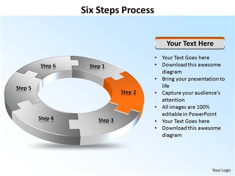 Six Steps Process Powerpoint Slides Templates PowerPoint Slides Diagrams Themes For PPT