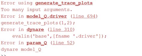 Stochsimul After Estimation Mlbayesian Estimation Dynare Forum