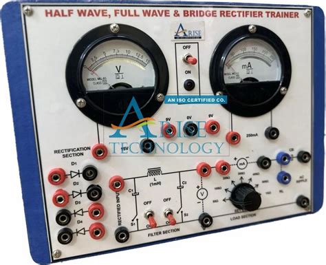 Half Wave Full Wave And Bridge Rectifier Apparatus For Laboratory At