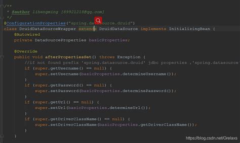 基于springboot之druid连接池自动装配原理解析springboot Druid连接池自动装配 Csdn博客
