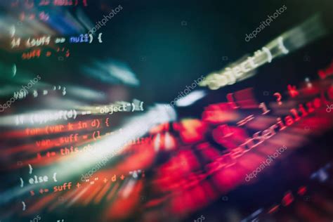 Uso De Css Javascript Y Html Supervisar El Primer Plano Del Código