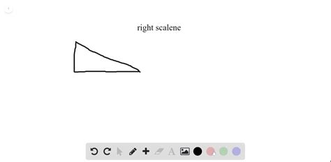 ⏩solved use a ruler and protractor to draw the given type of… numerade