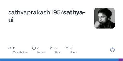 GitHub Sathyaprakash195 Sathya Ui