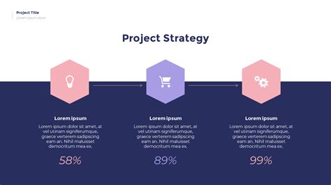 Simple Pattern Background Project Deck PowerPoint Business Templates