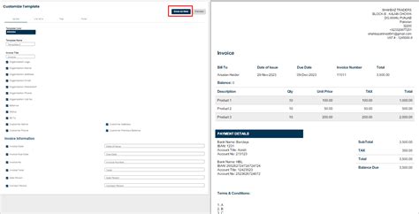 How To Add Invoice Template Moneypex Support