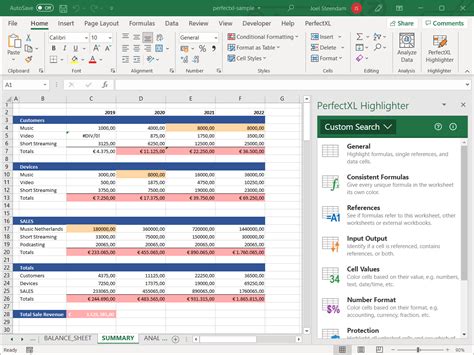 Perfectxl Excel Tools Highlighter Walkthrough Perfectxl Excel Tools Highlighter Walkthrough