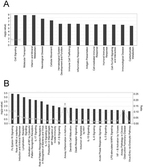 Global Transcriptomic Analysis Panel A Ingenuity Bio Function Download Scientific Diagram