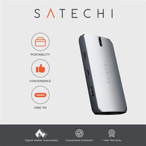 Satechi Usb C On The Go Multiport Adapter Lazada Ph