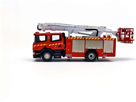 【pre Order 1 76 Fire Hydraulic Platform】 Aurora Design