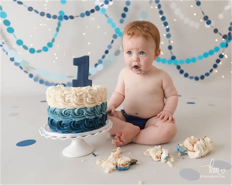 Boy 1st Birthday Smash Cake