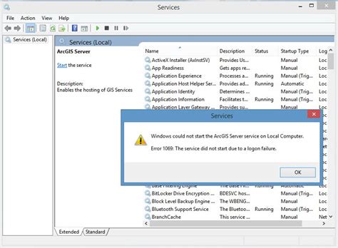 Cant Start Arcgis For Server Service Esri Community