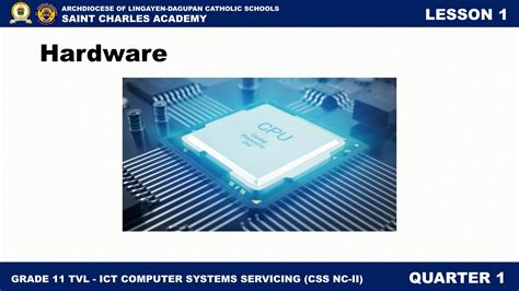 Grade 11 TVL Computer System Servicing PPT