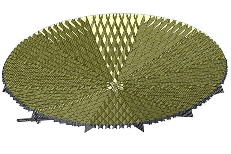 Japan Develops Metal Mesh For Onboard Deployable Reflectors Spacetech Asia