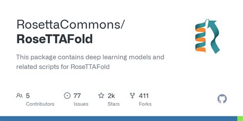 Actions Rosettacommons Rosettafold Github
