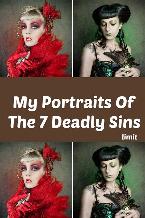 My Portraits Of The 7 Deadly Sins Portrait Fashion Photographer