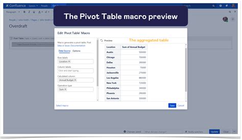 How To Aggregate And Reuse Data From Multiple Confluence Tables Stiltsoft