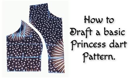Diyhow To Draft A Basic Princess Dart Pattern For Beginners Basic Pattern Diy
