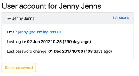 Forgotten Passwords Sealed Envelope