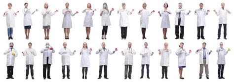 Premium Photo Laboratory Assistant Holding A Flask With Liquid Isolated