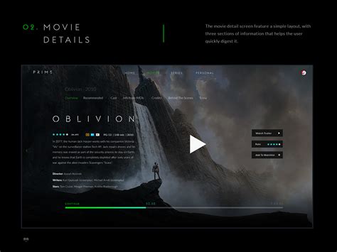 Prime UI Concept On Behance