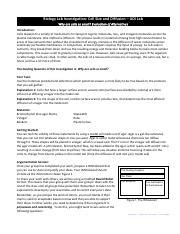 BSC L Cell Size And Diffusion Lab Instructions APM Pdf Biology Lab Investigation Cell