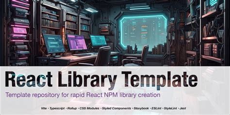 React Library Template Fastest Way To Create React Npm Library Rreact