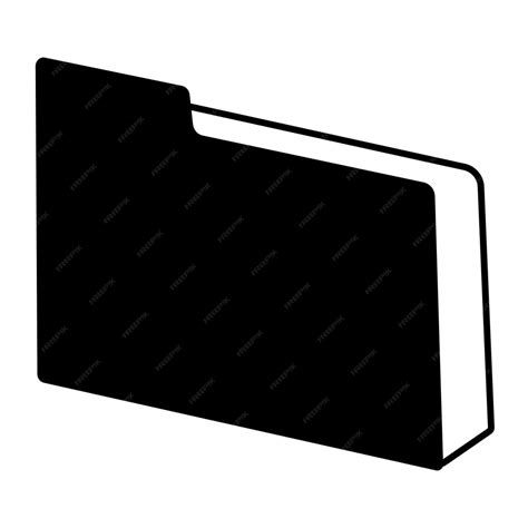 Premium Vector Folder Icon Vector Illustration Template Design