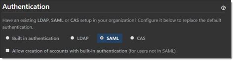 Github Saml Integration