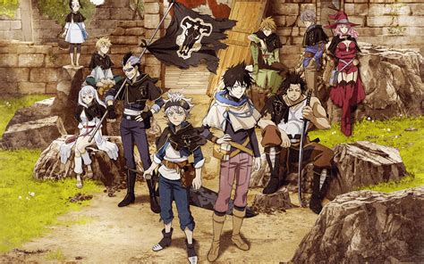 Black Clover Dual Monitor Wallpapers Top Free Black Clover Dual
