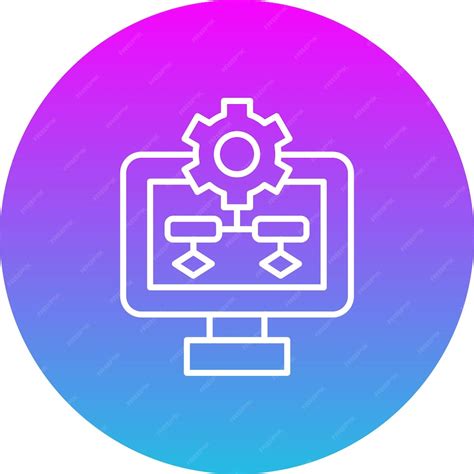 Premium Vector Algorithm Icon