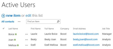 How To Import Active Users From Active Directory To A Sharepoint List