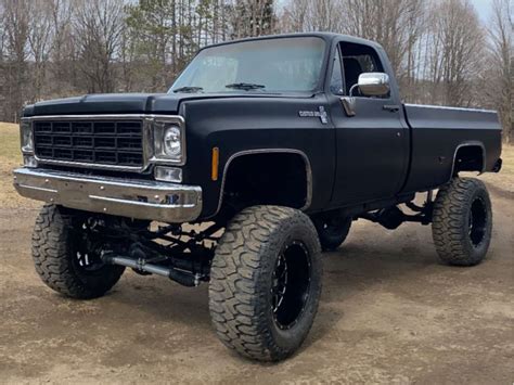 1977 Chevrolet K10 With 20x12 44 Xd Xd820 And 38 15 5r20 Milestar Patagonia Mt And Suspension