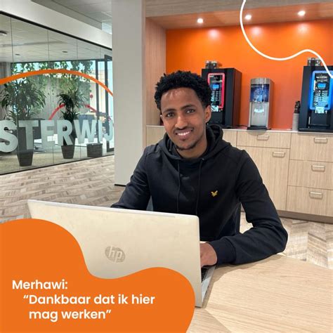 Merhawi Berhane Is Een Gedreven Ict Helpdeskmedewerker Die Elke Dag Met Een Glimlach Naar Zijn