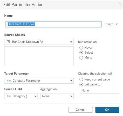 How To Make A Bar Chart Drill Down The Data School