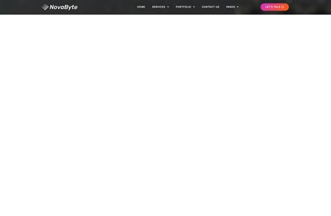 Novabyte It Solutions And Services Company Elementor Pro Template Kit