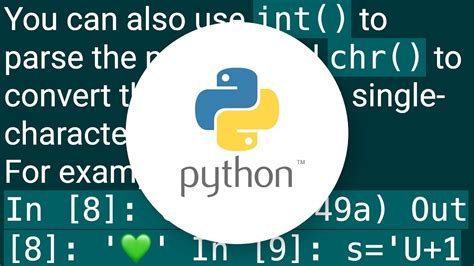 Converting From U Unicode String Definition To True Unicode Character Youtube