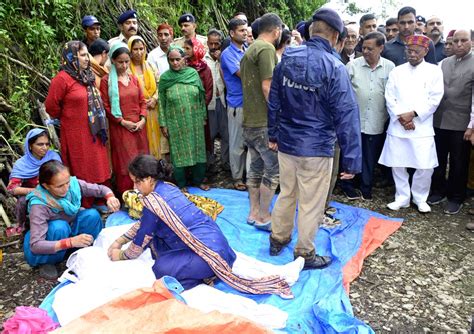 Governor Of Himachal Pradesh Shiv Pratap Shukla Inspects The Site