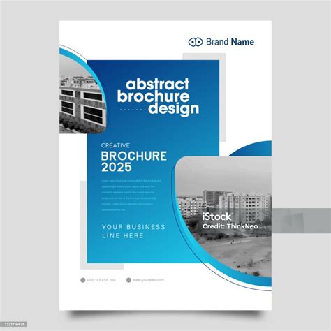 부동산 브로셔 플라이어 템플릿 레이아웃 배경 디자인 소책자 전단지 흰색 주황색 및 파란색 기하학적 배경 템플릿 A4 크기로 기업 비즈니스 연례 보고서 레이아웃 개념에 대한