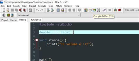 Compilatore C Dev C E Gcc Come Compilare In C