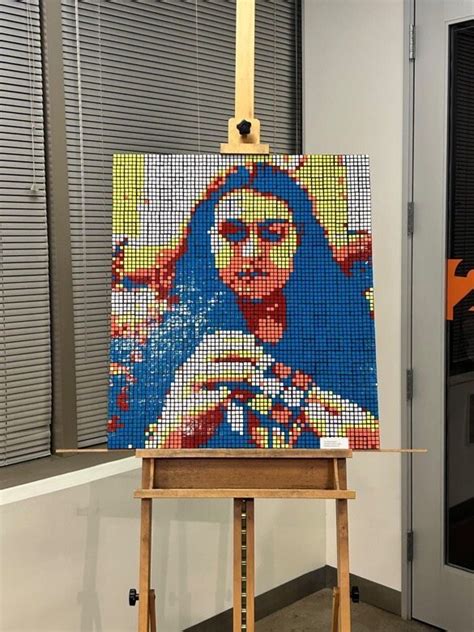 Taylor Swift Custom 2700 Rubiks Cube Mosaic Etsy