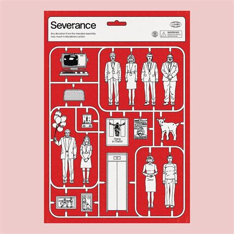 Severance Poster Retro Vintage Tv Series Poster Print Matte